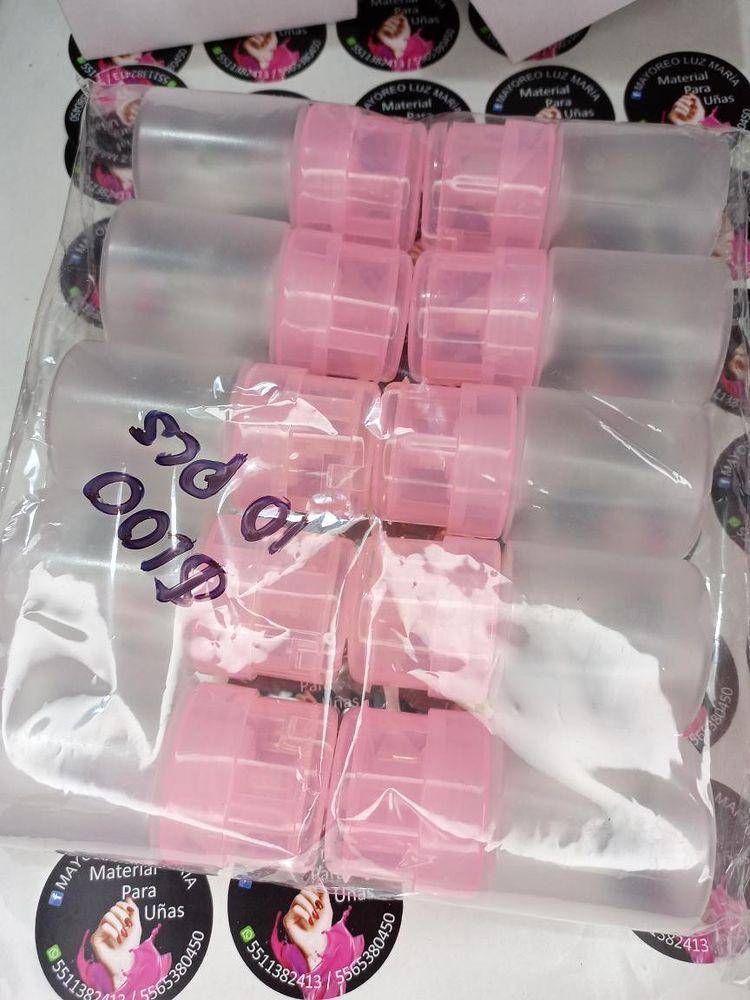 PAQUETE CON 10 DISPENSADOR MINI ROSA CLARO | Mayoreo Luz María