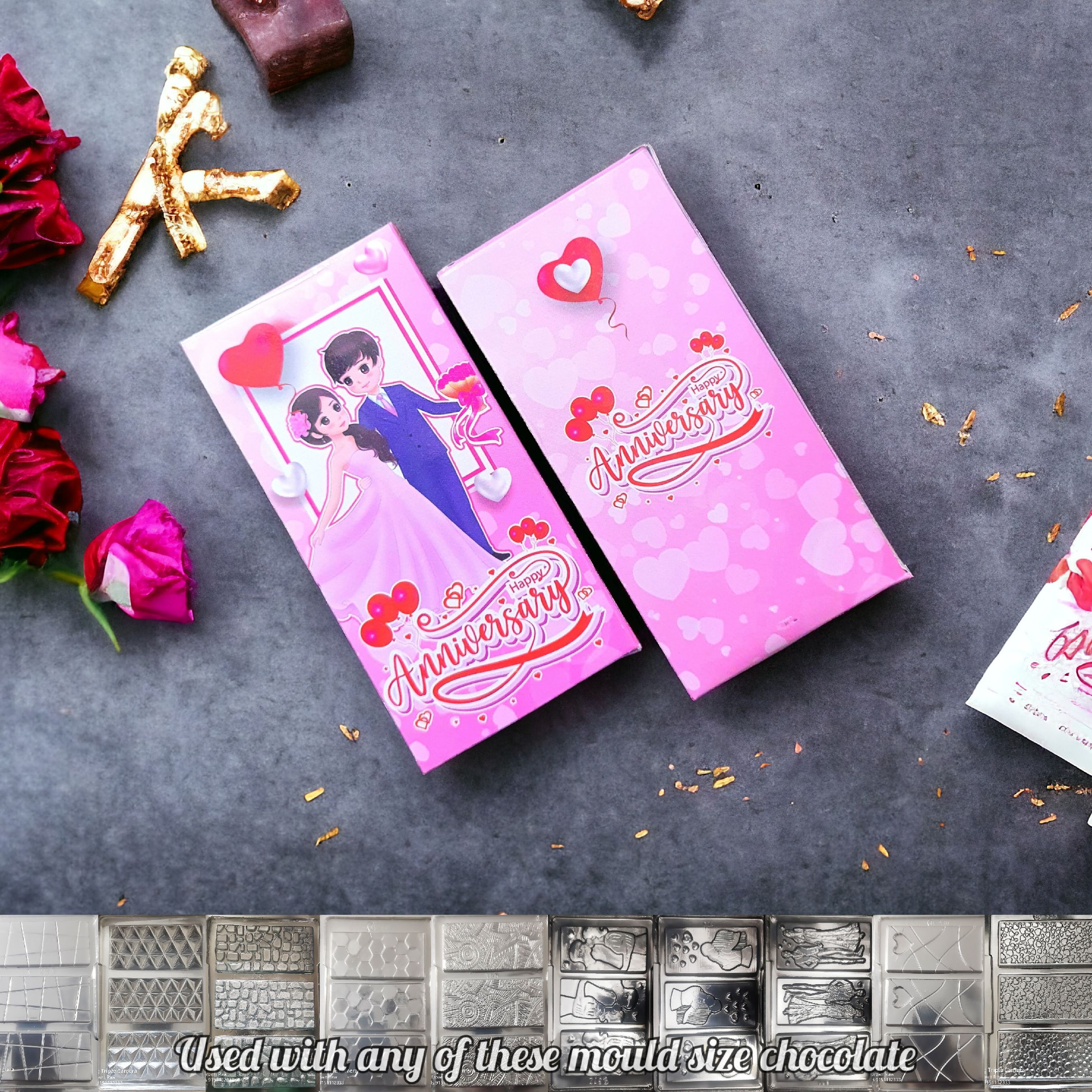 Chocolate Bar boxes | Nuts And Brown (Packaging)