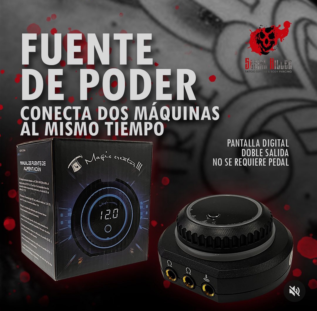 MAGIC CREATOR 3 | Serial Killer Tattoo and Supplies