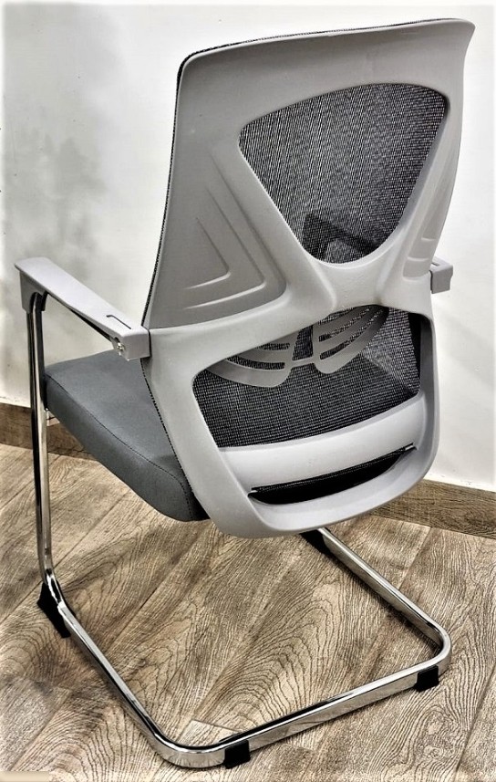 Visitor Chair MIOF-23 Grey | Maverick Interio