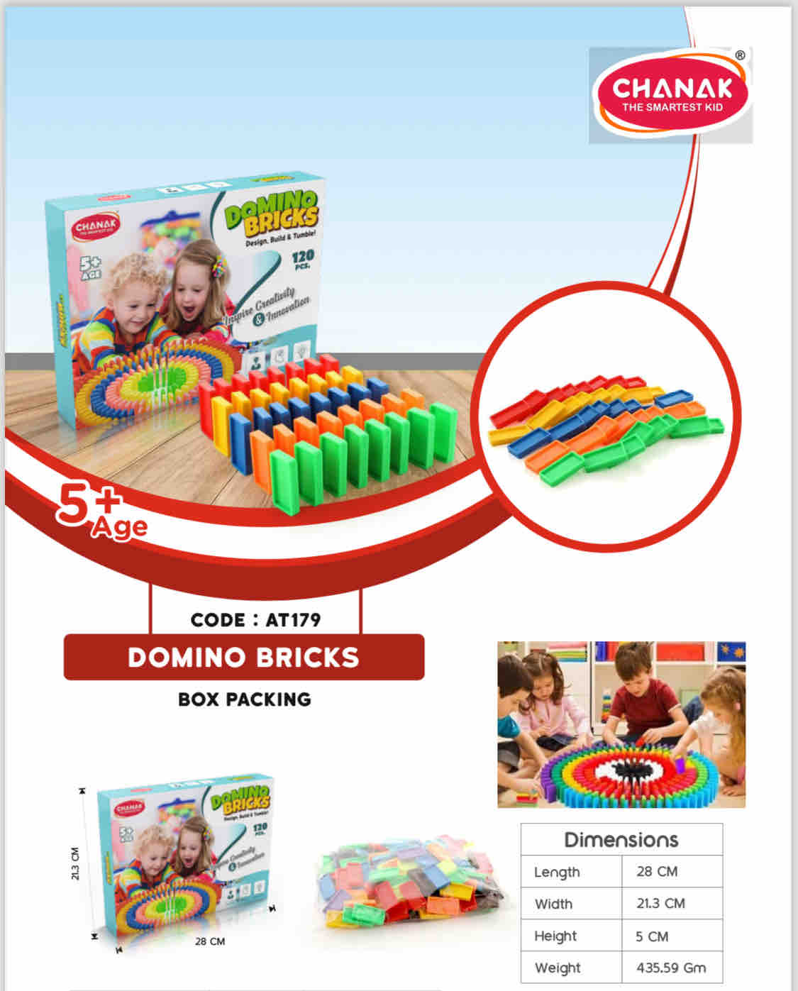 Domino Bricks | Krishna Toys