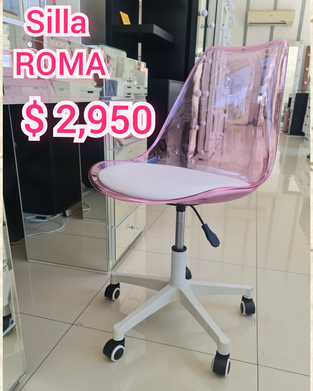 SILLA ROMA | Vanity Voss Mueblerias