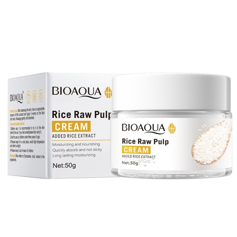Crema Facial De Arroz Bioaqua Morita