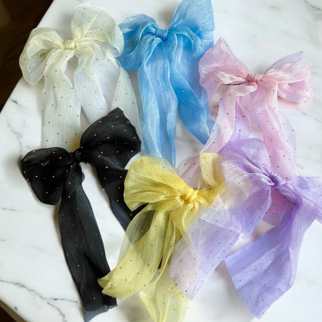 Lazo de Colores con Brillantes | Morita