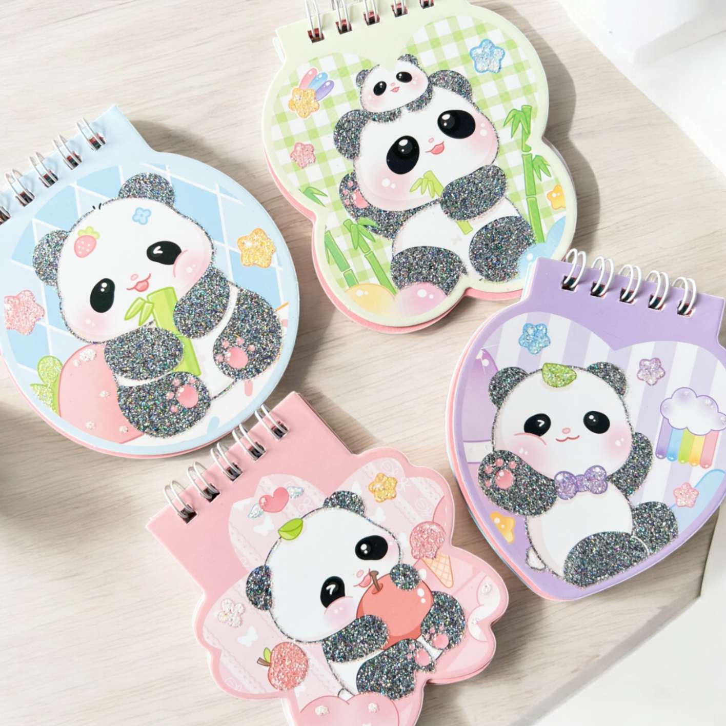 Mini Libreta Pandita Glitter | Morita