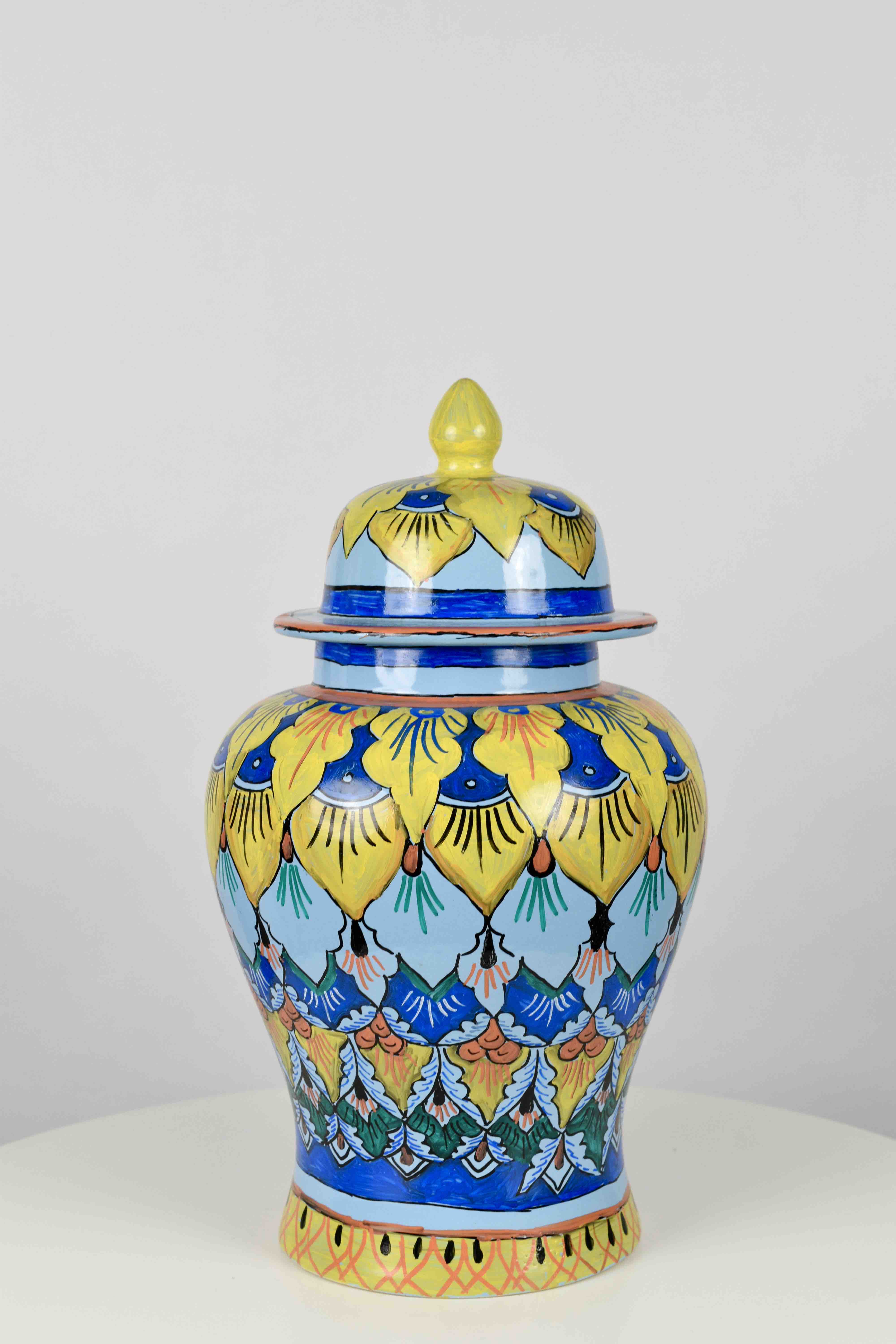 Ginger jar H12" D8" | DNF Ceramics