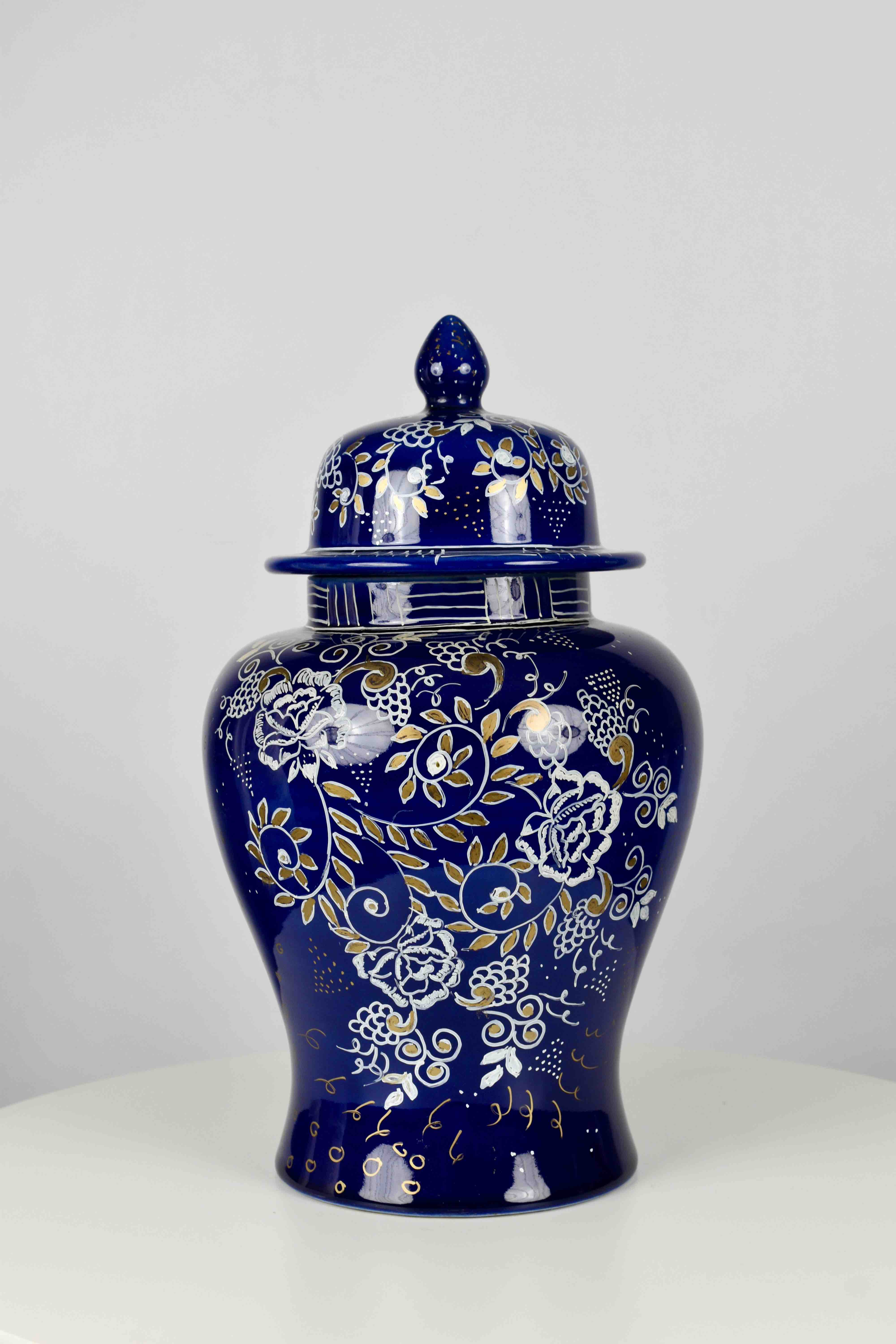 Ginger jar H12" D8" | DNF Ceramics