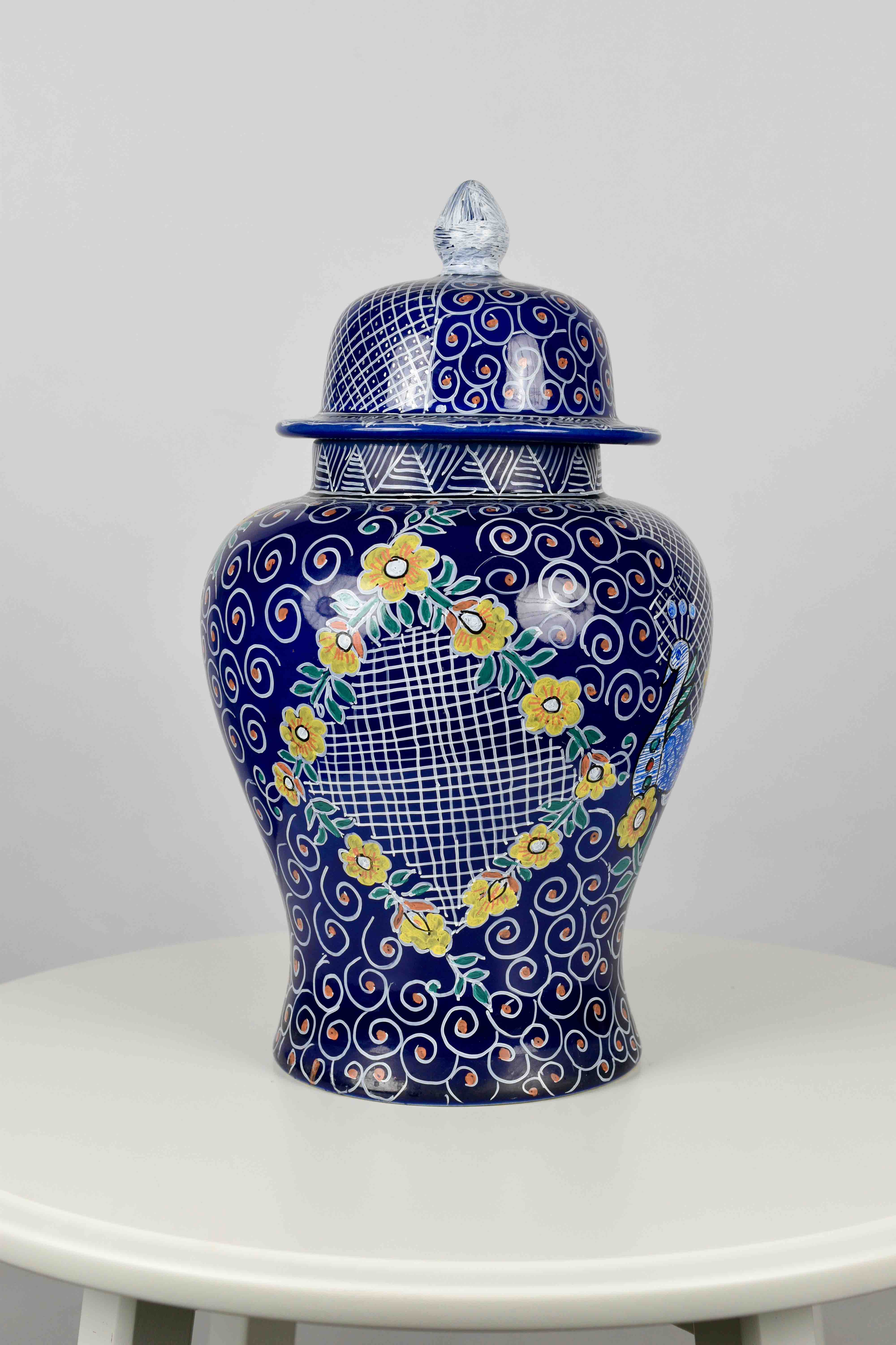 Ginger jar H12" D8" | DNF Ceramics