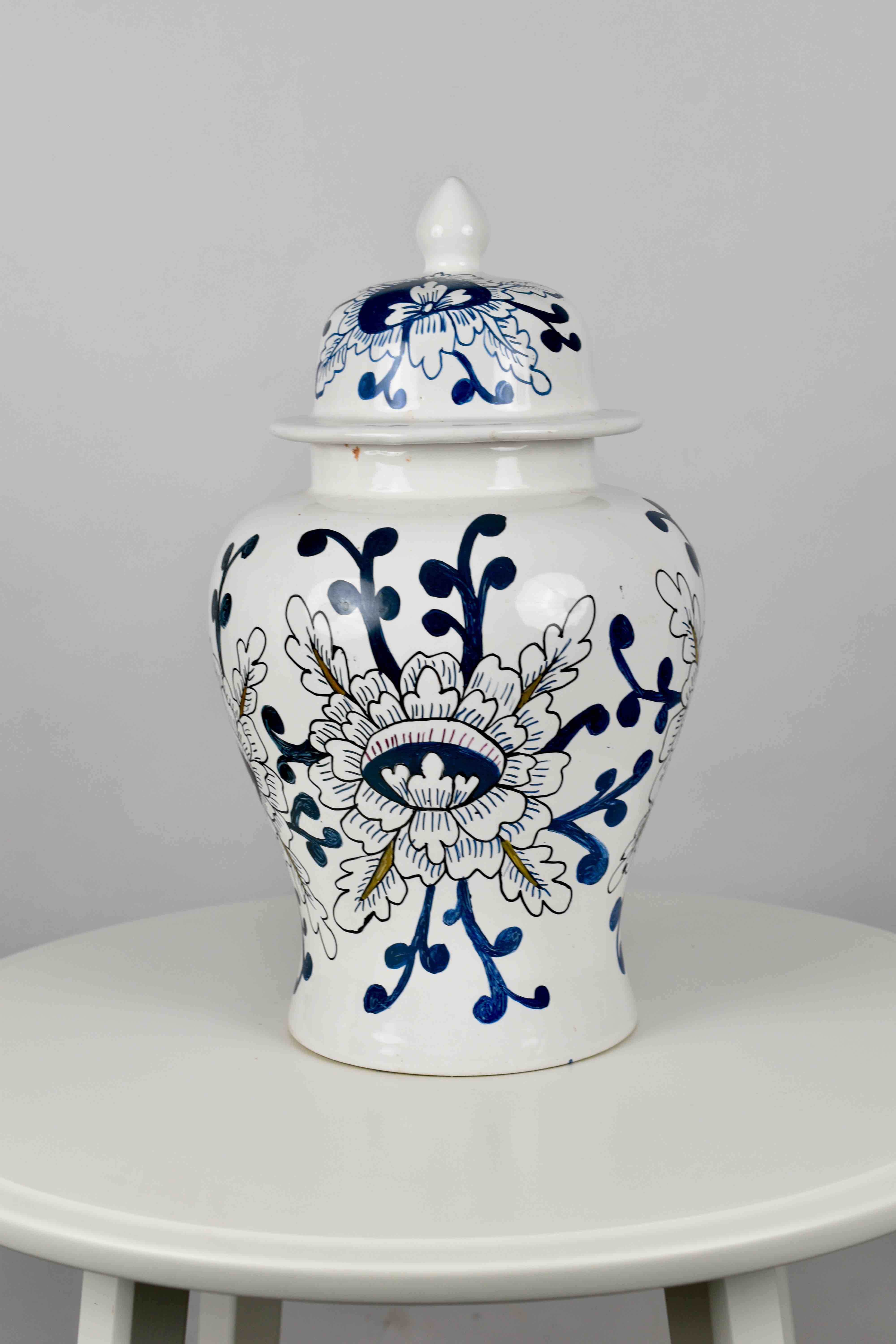 Ginger jar H12" D8" | DNF Ceramics