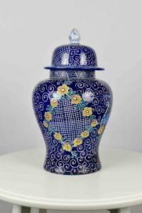 Ginger jar H12" D8" | DNF Ceramics