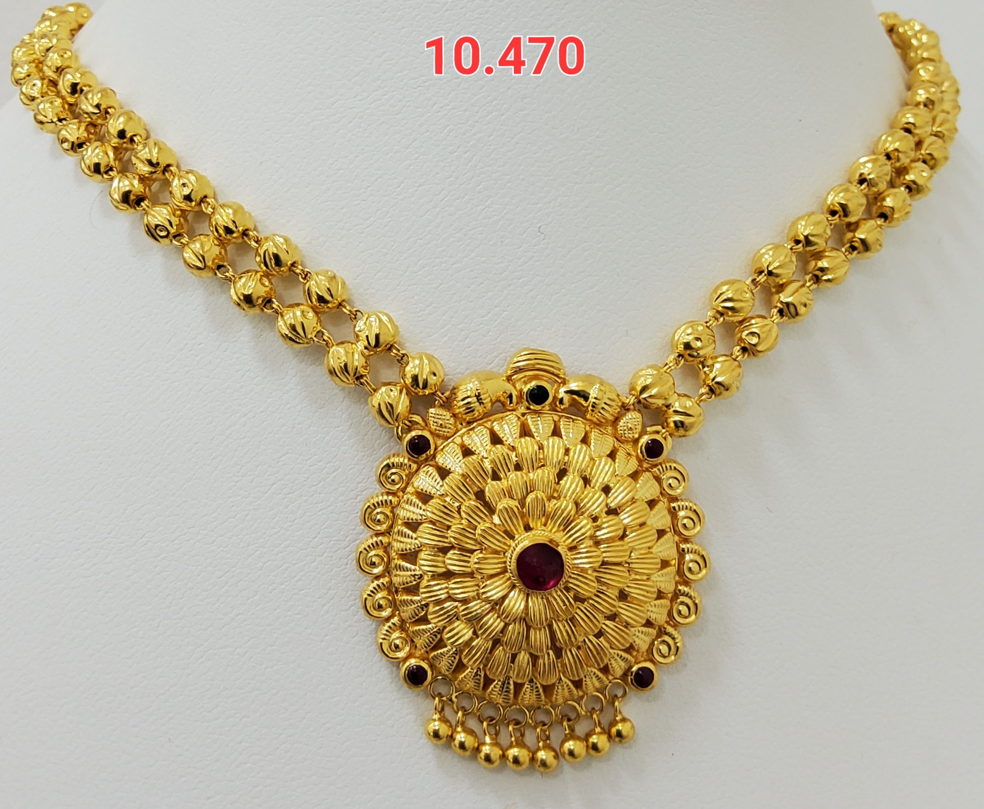Fancy Necklace 20K | MAMDE JEWELLERS