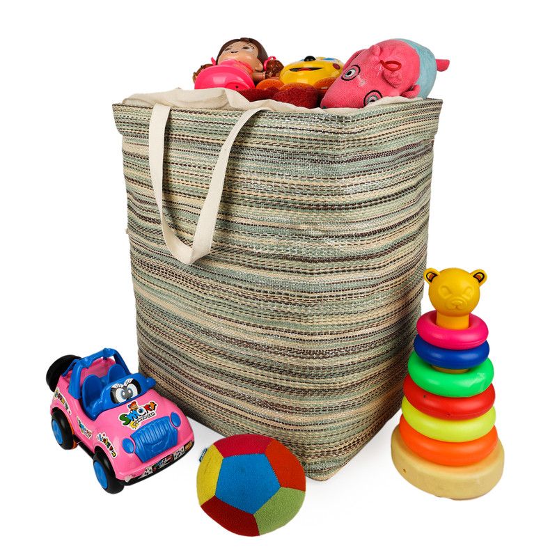 Premium 70L Boho Laundy Basket With Cover (Foldable, Waterproof ...