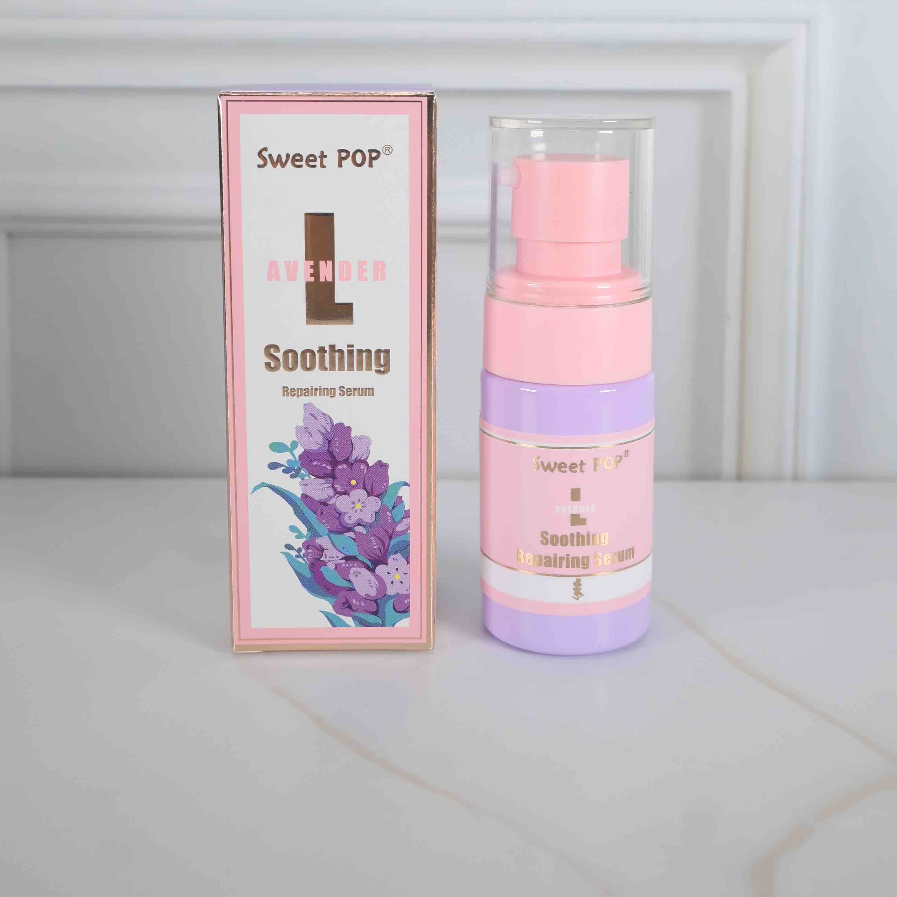 SP-0005, SERUM FACIAL FACIAL REPARADOR CALMANTE DE LAVANDA SWEET POP ...