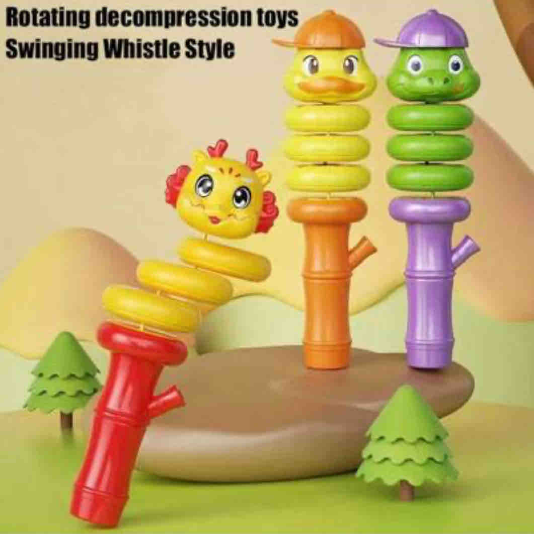 WHISTLE SHAKE SPIN PET (12PCS PACK) (BULK DISCOUNT) | GEETA TOYS