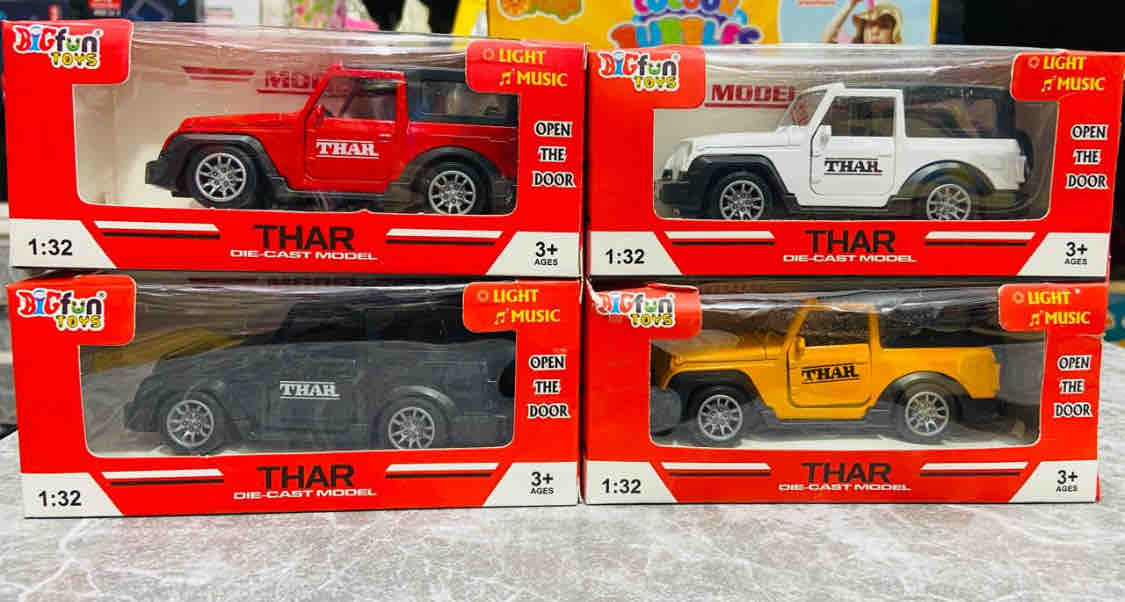 MINI THAR DIECAST (LIGHT & MUSIC) | GEETA TOYS