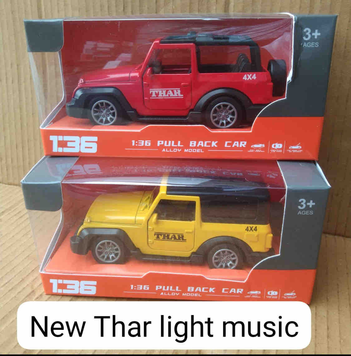 1:36 MINI THAR (BLACK BOX) DIECAST (LIGHT & MUSIC) (BULK DISCOUNT ...