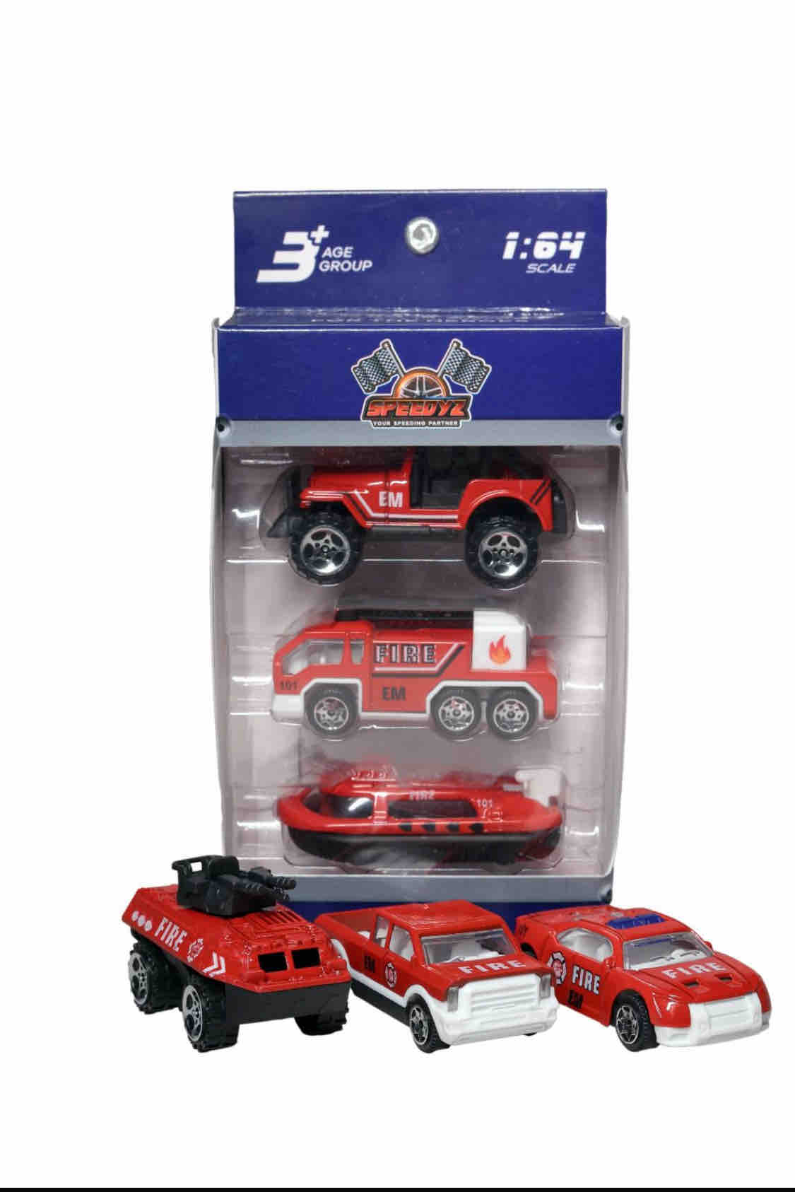 SPEEDX (3 IN 1) DIECAST CAR SET | GEETA TOYS