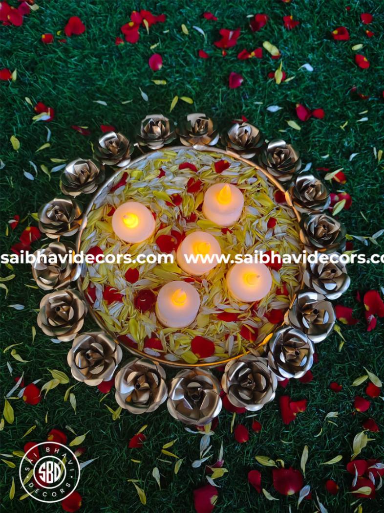 Rose Urli For Home Decor | Sai Bhavi Decors