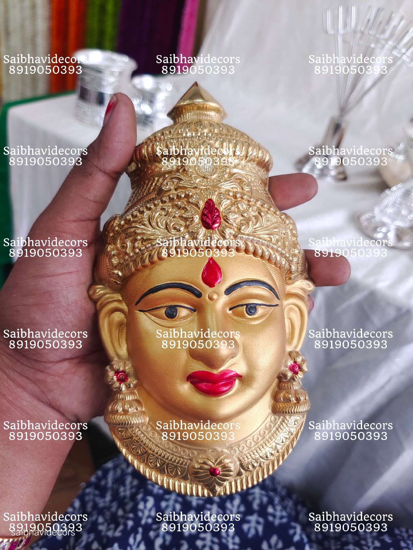 German Silver Pooja Items | Sai Bhavi Decors
