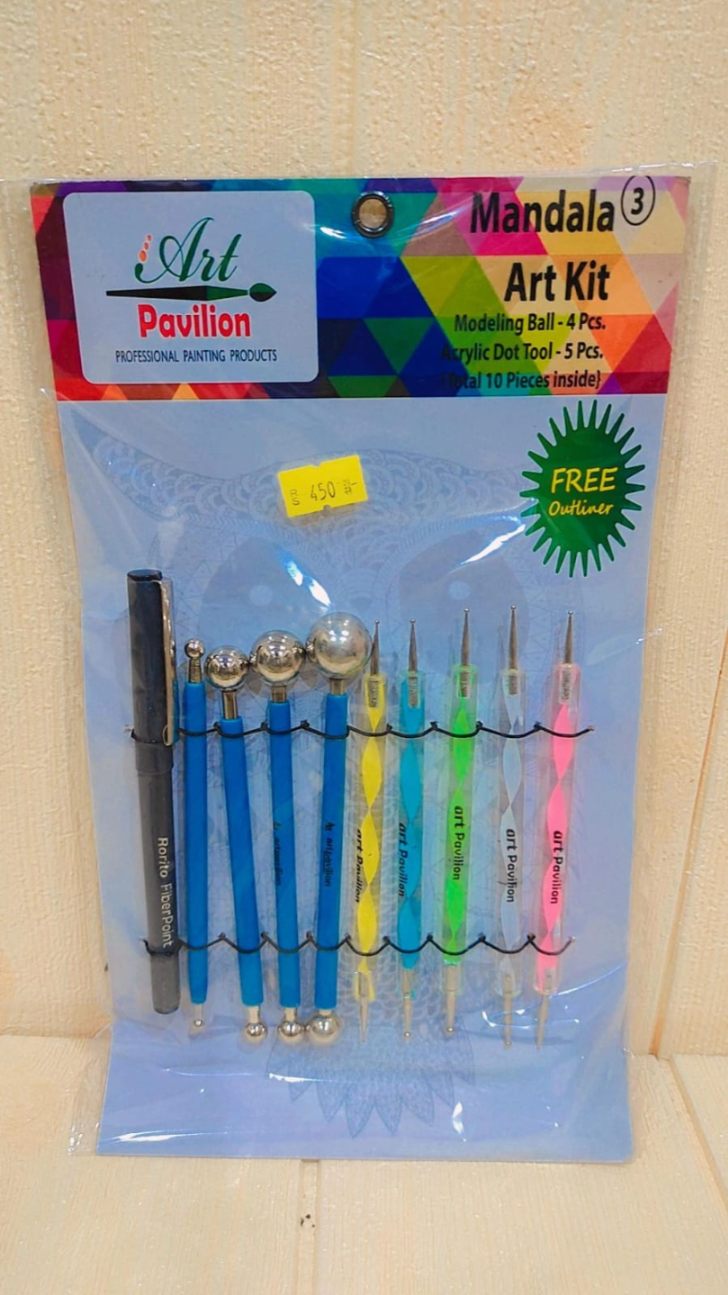 Pavilion Mandala Art Tools Kit 🧃 Mandala Art kit