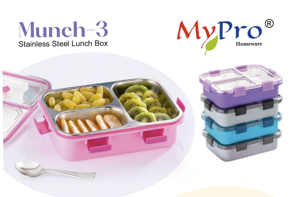 STEEL LUNCH BOX | kp