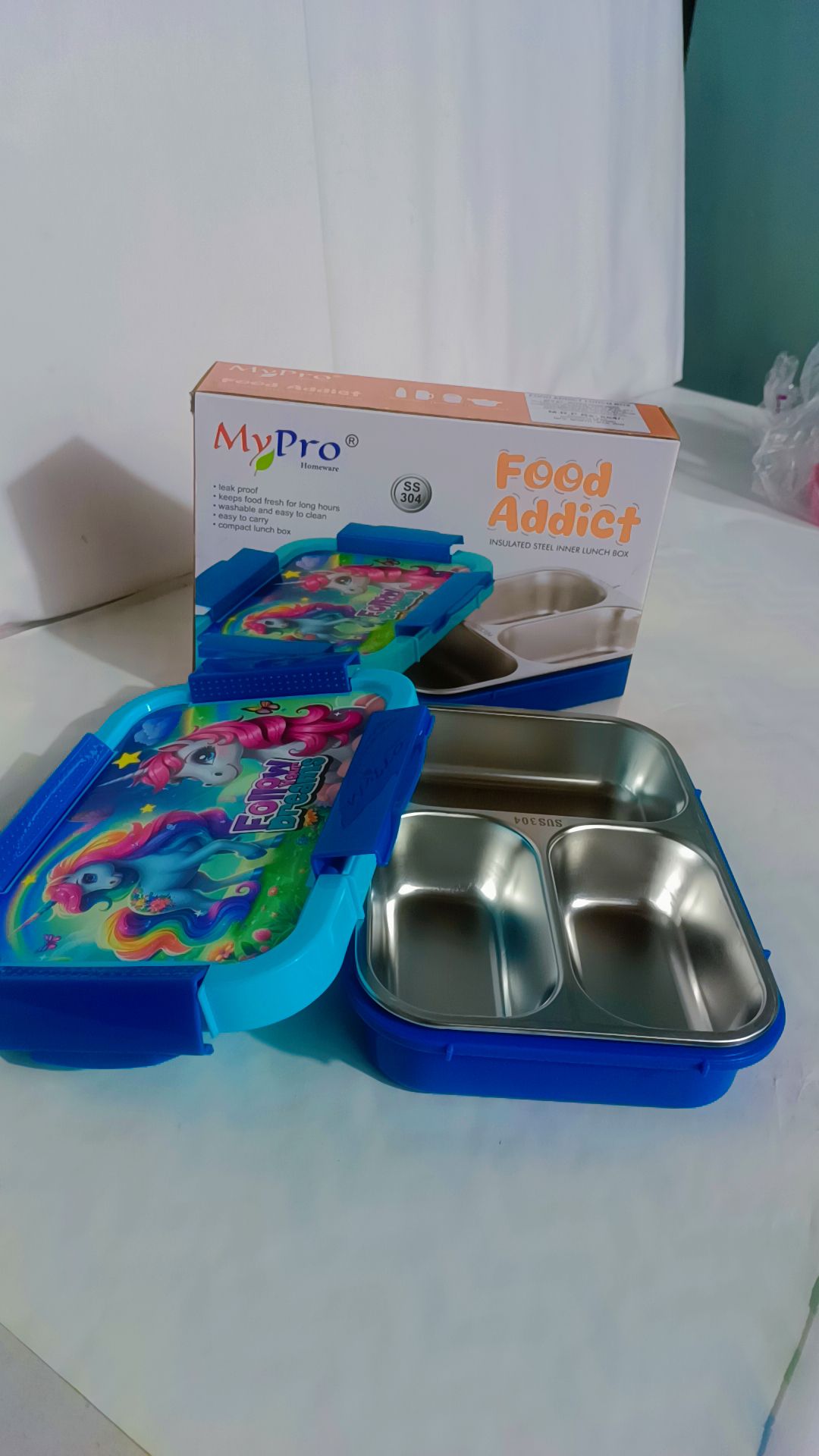 STEEL LUNCH BOX | kp