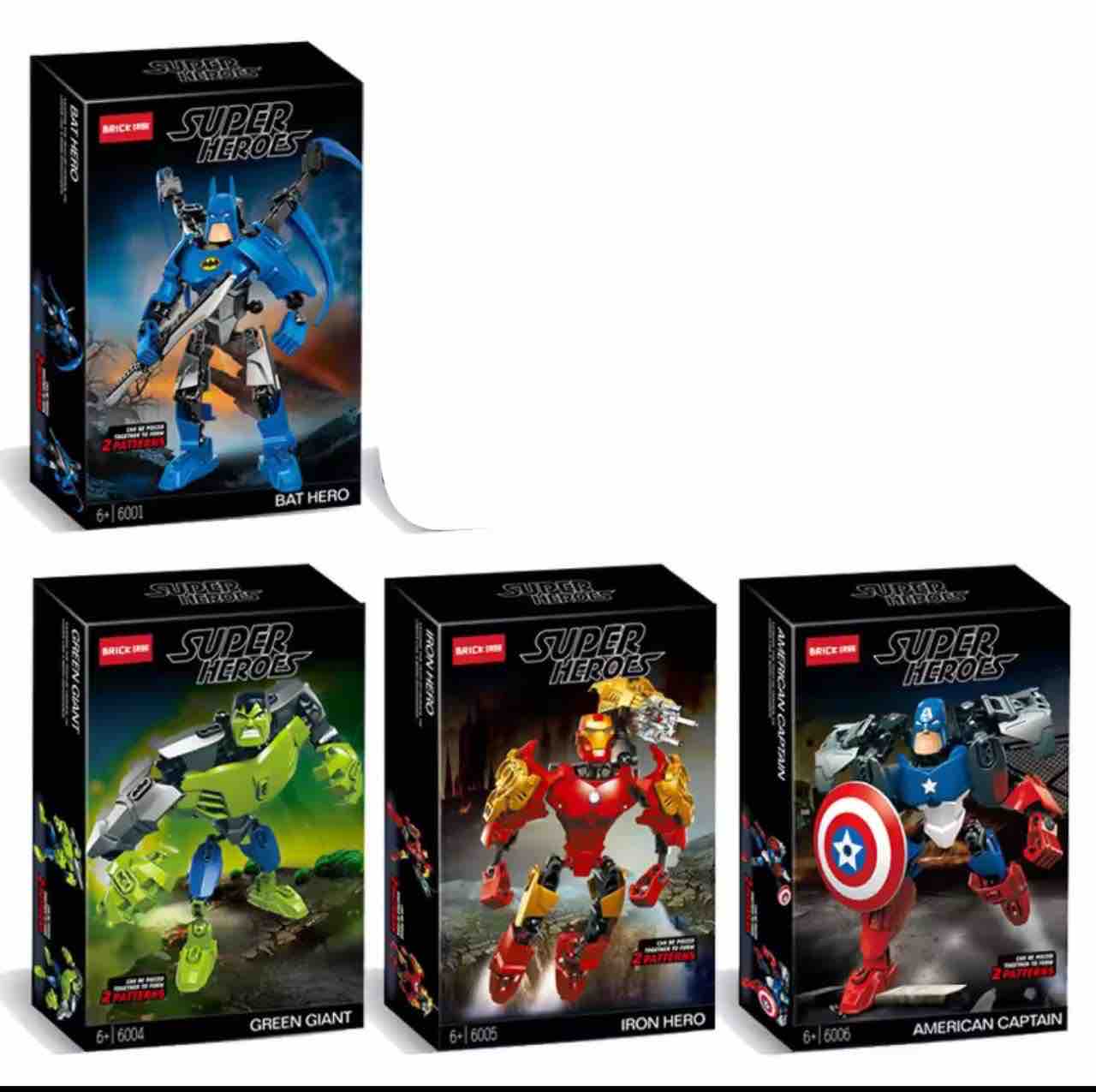 AVENGERS BUILDING BLOCKS | DELITE TOYS