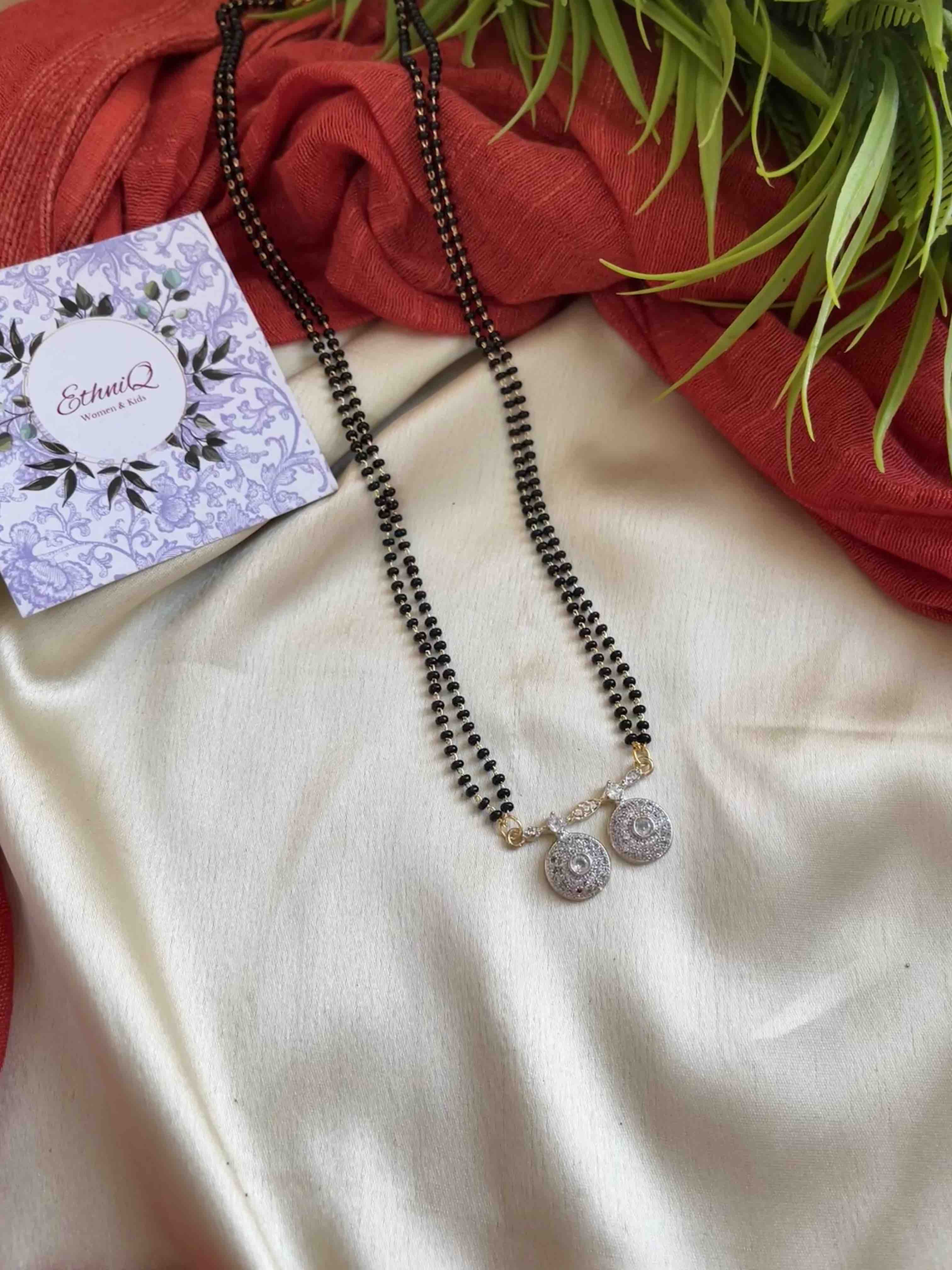 Double Layer Mangalsutra Chain | EthniQ