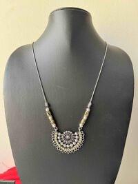 Jaipur Silver Long Chains | EthniQ