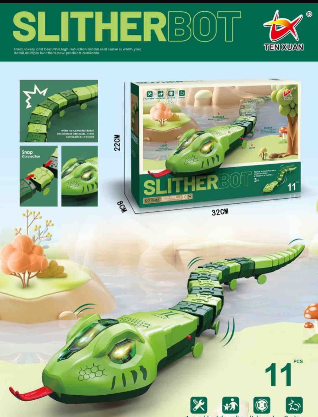 Slither Snake | Romi Toys