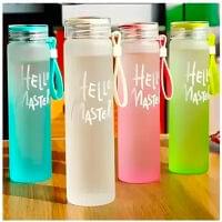 Hello Master Printed Glass Bottle 500ml | Romi Toys