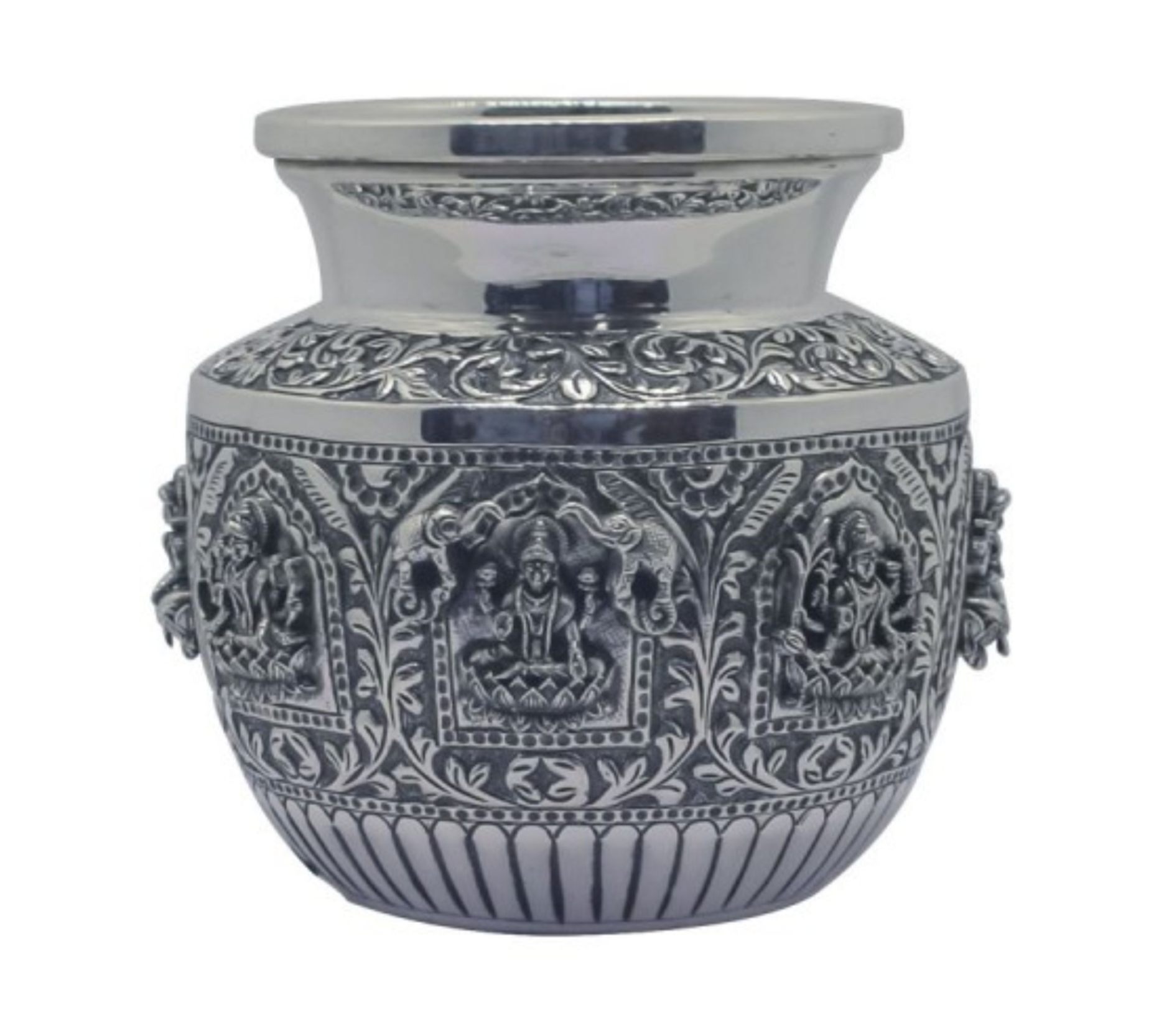 ESTHETIC SILVER ANTIQUE SOMBU | B N MARLECHA SILVER