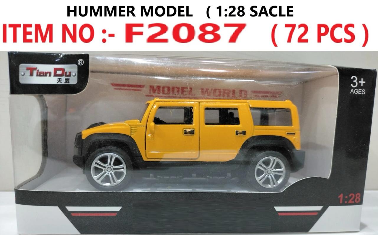 Metal Cars 4 Designs Mix Assorted Colours | Fusion Toys