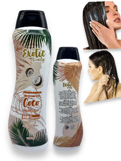 ACONDICIONADOR EXOTIC DE COCO DE 1000 ML | Yusmy Beauty