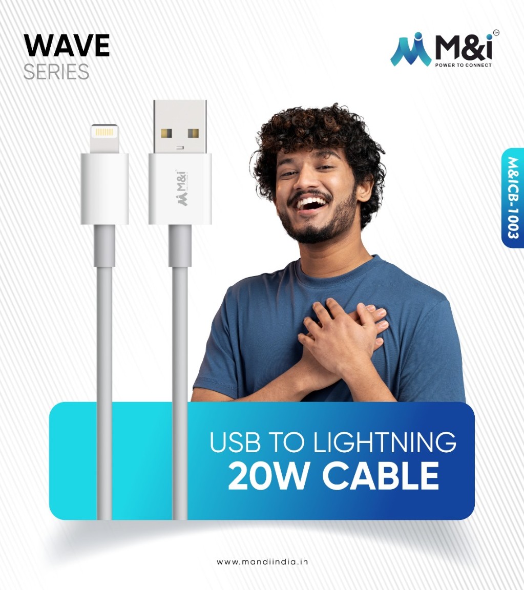 20W USB TO LIGHTNING WAVE SERIES | THE COLLECTION