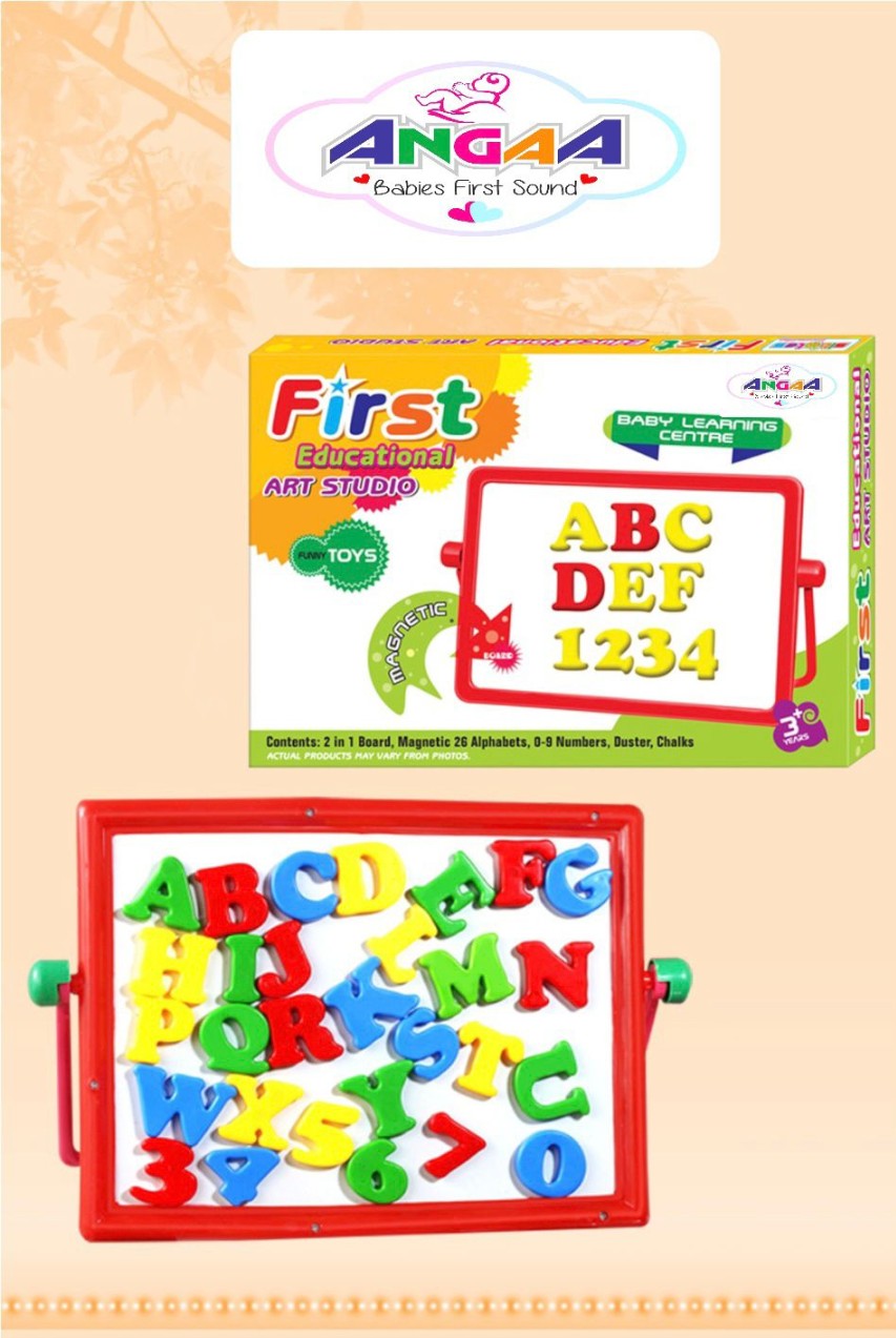 Magnetic ABC with white board | Kamal Enterprises