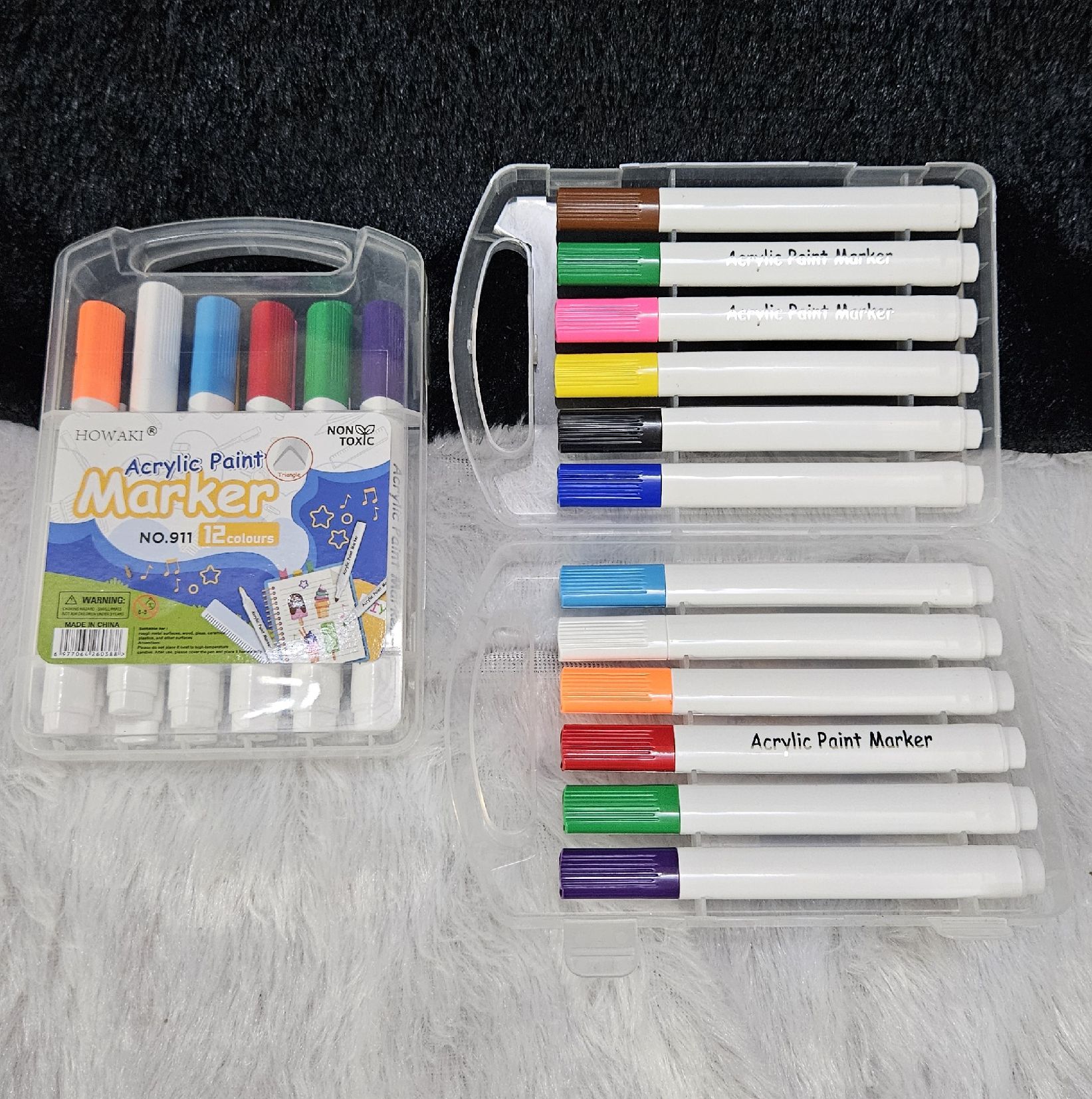 acrylic marker (12 pc) | NT