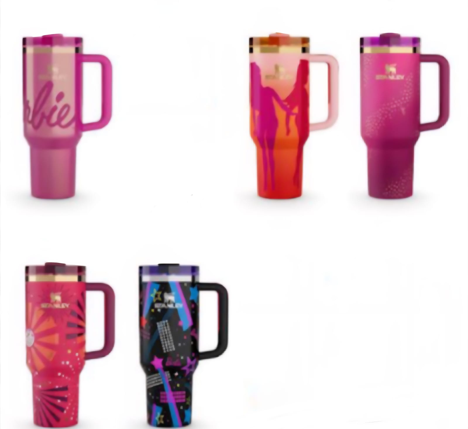 barbie stanley (premium)transparent straw | NT