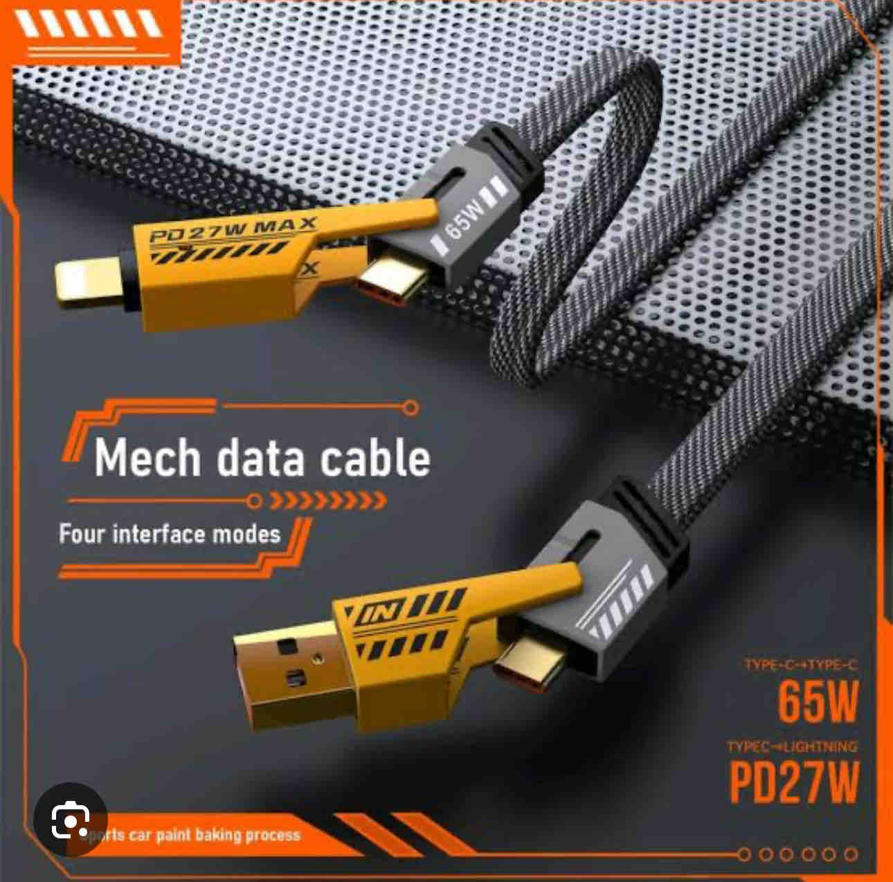 Universal cable 4 in 1 ( imported ) best quality | Swastik accessories