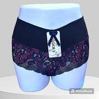 TRUZA DE DAMA ENCAJE TIRO ALTO M,L Y XL | MADISON LUX