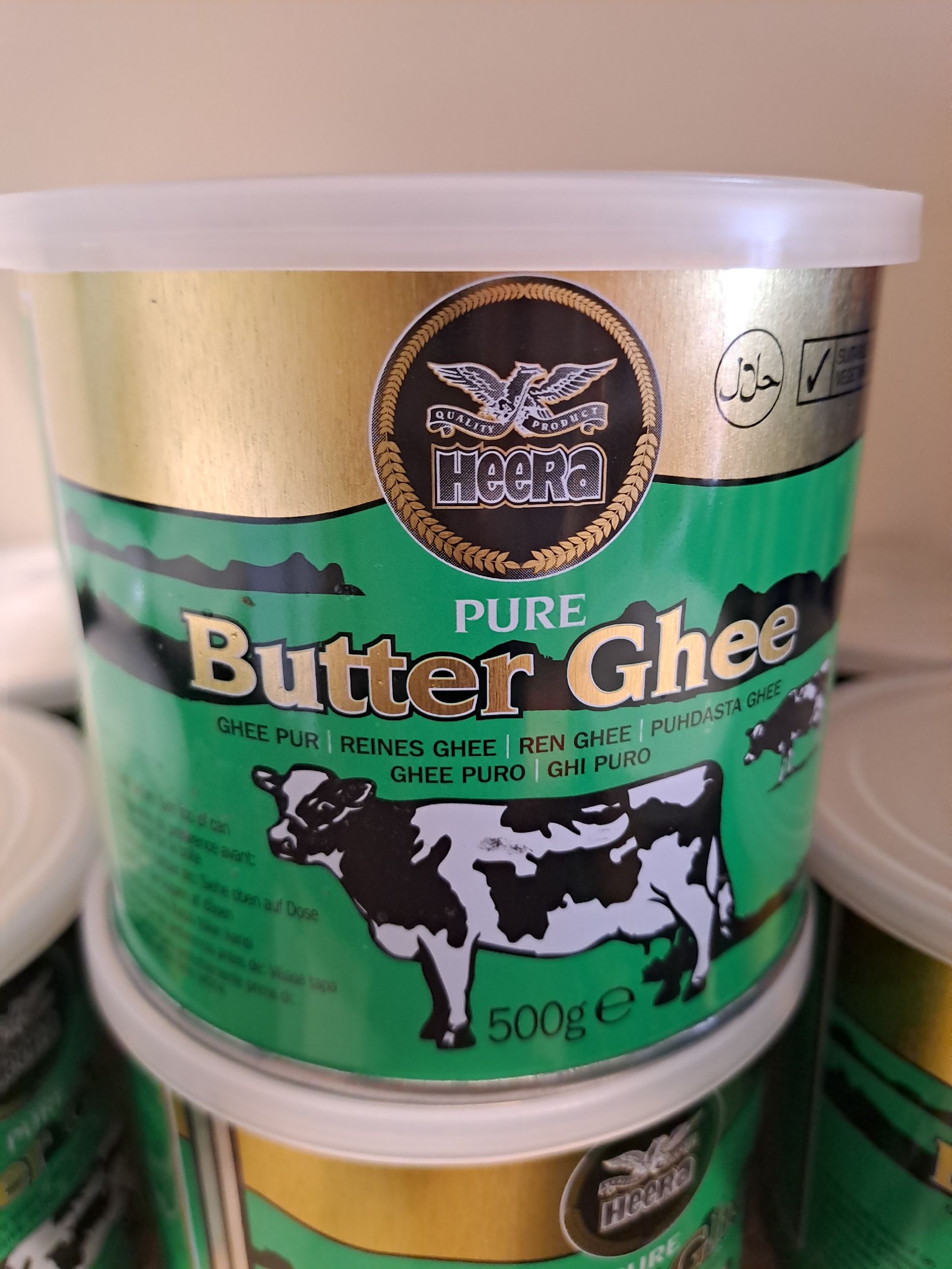 Logotipo De Ghee Puro