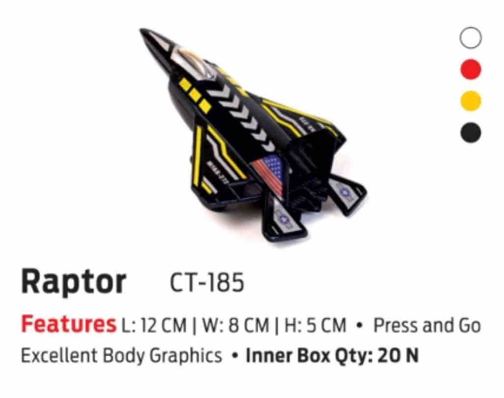 RAPTOR PLANE | SHARMA TOYS