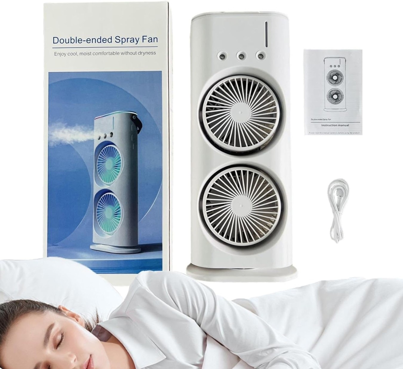 Double-Ended Spray Fan | Gadgets Mania