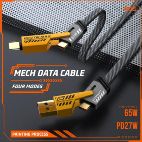 4 in 1 Cable (with Packing) | Gadgets Mania