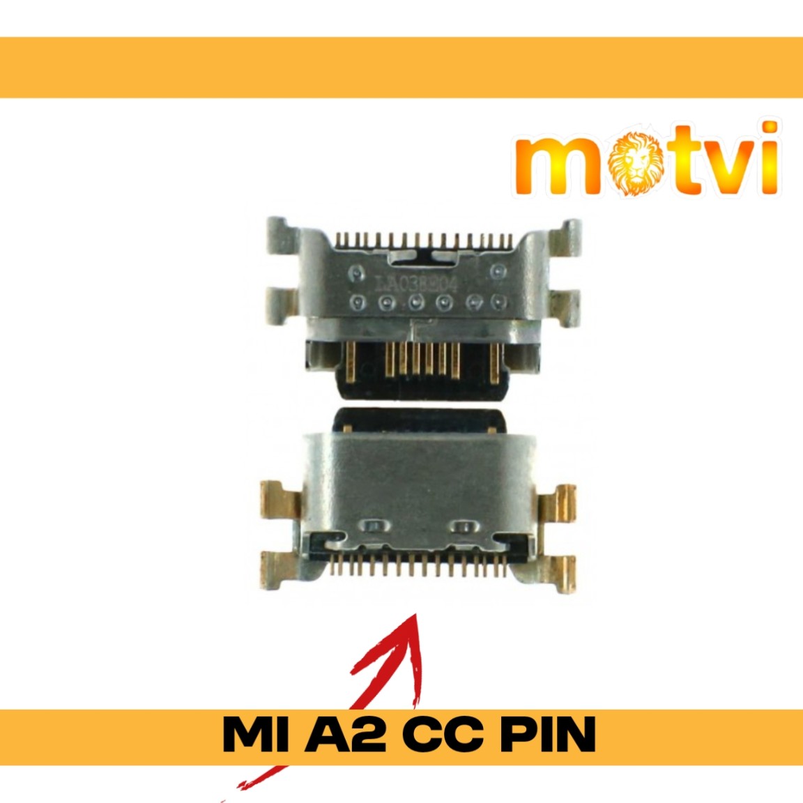 MI A2 Charging Connector | Motvi Spare Parts