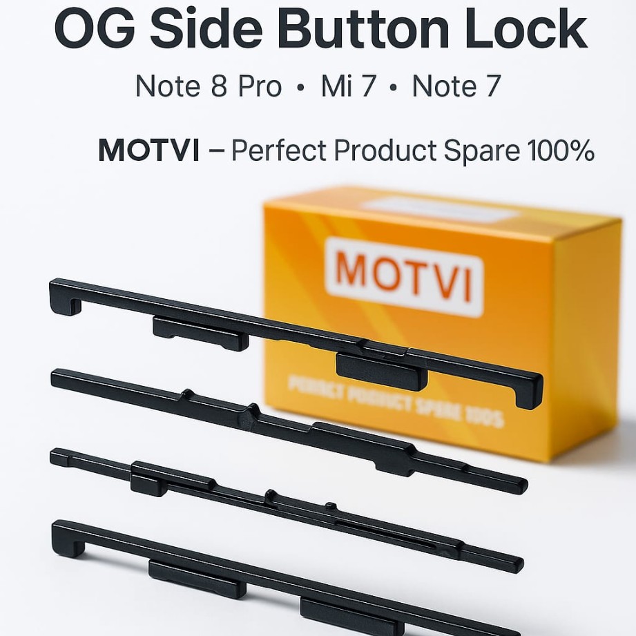 Mi NOTE 8 PRO Outer key Lock 🔐 | Motvi Spare Parts