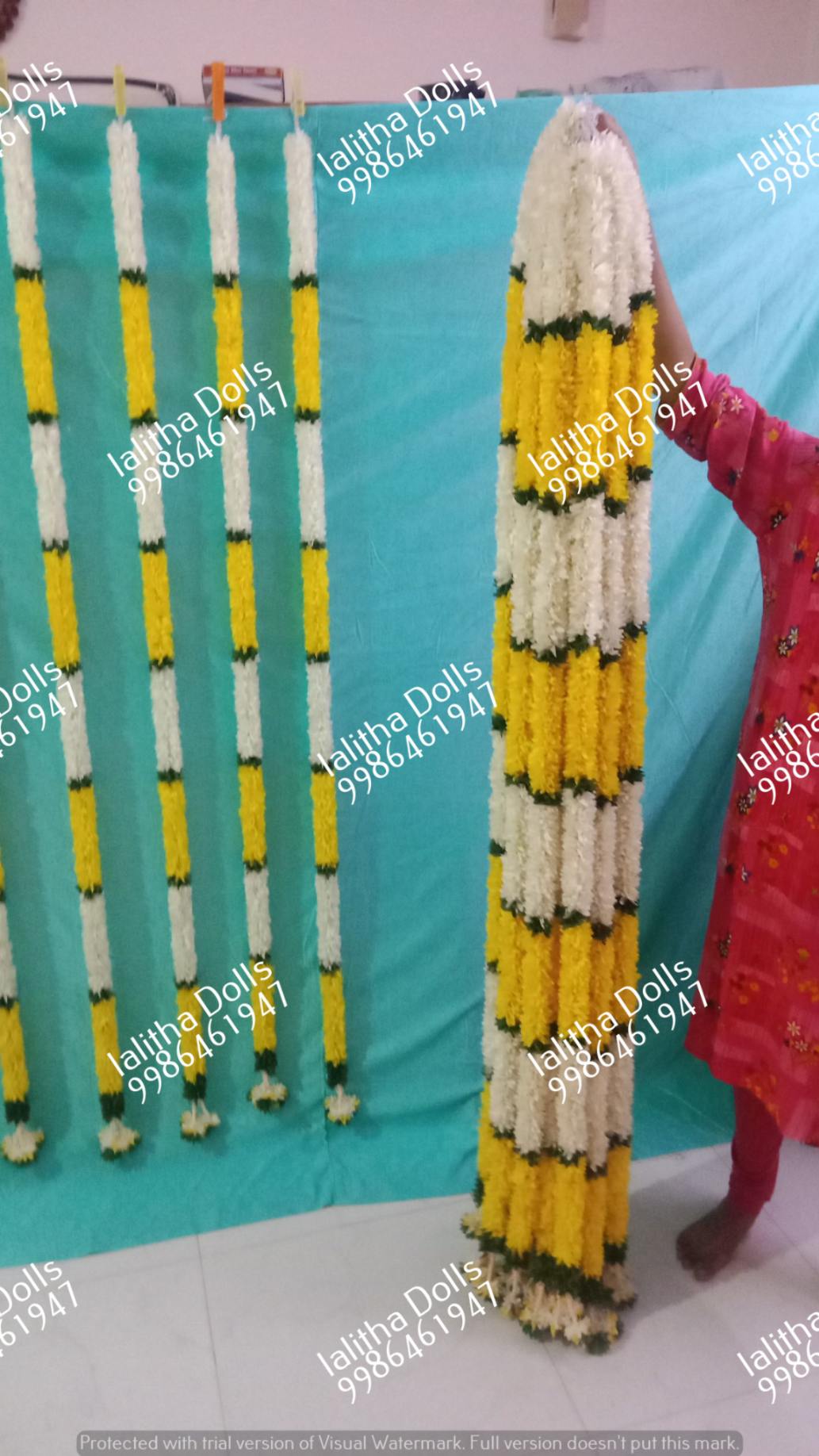 fabric garlands | LALITHADOLLS