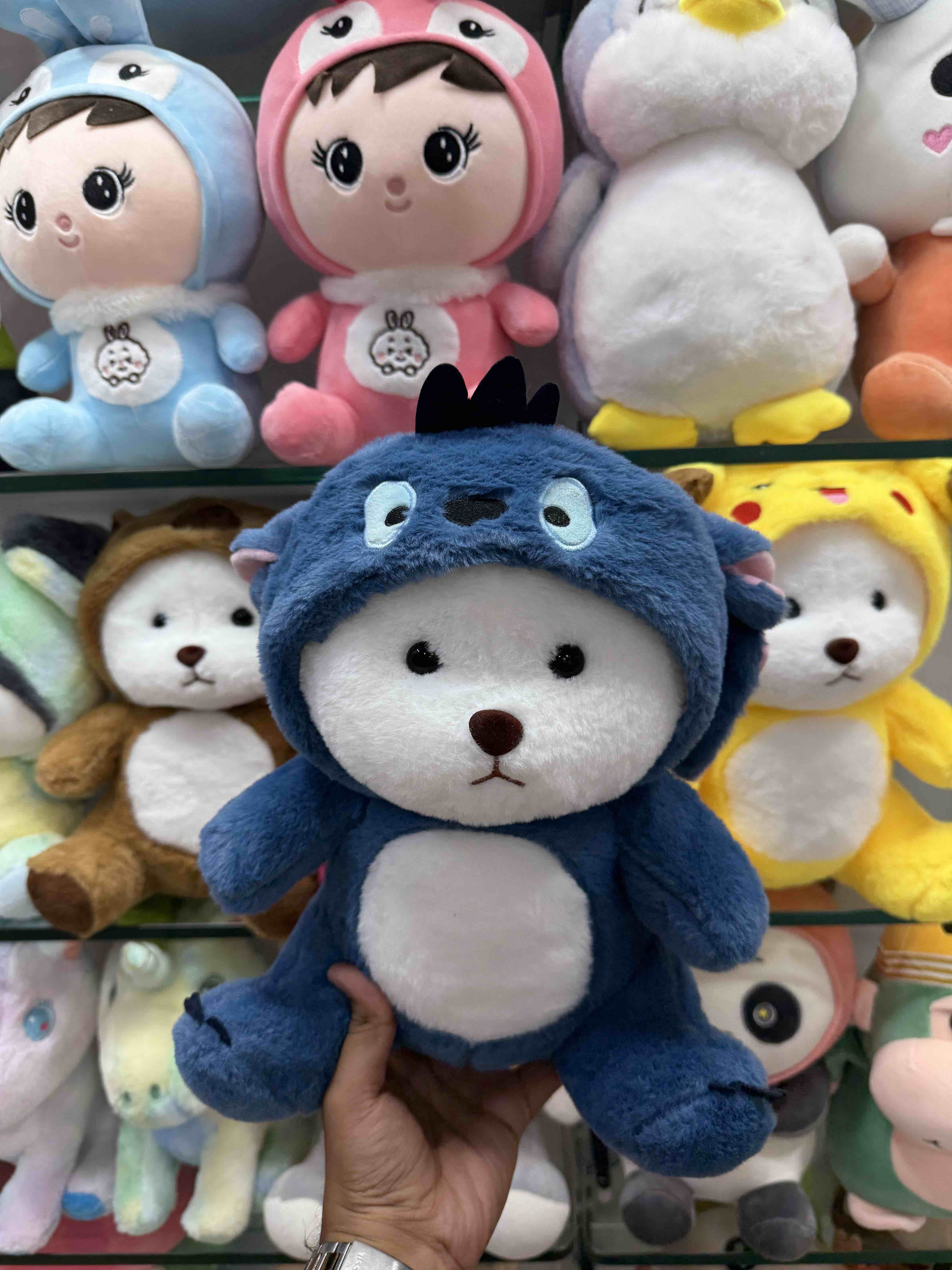 Blue Cap Teddy 32CM | RAMOOLA