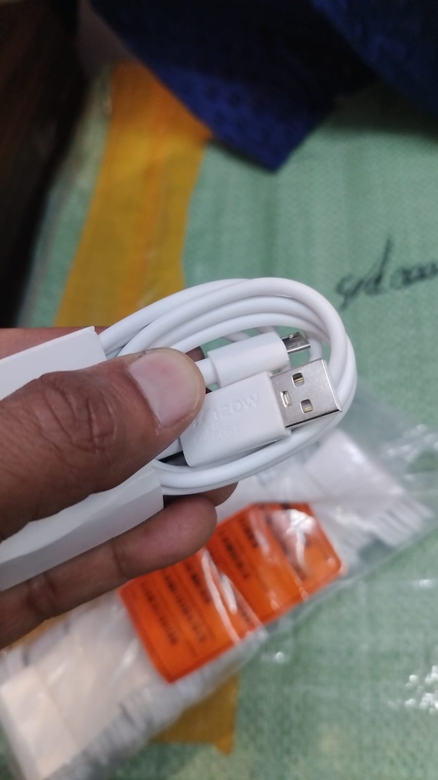 120W. V8 data cable original quality | VK Accessories