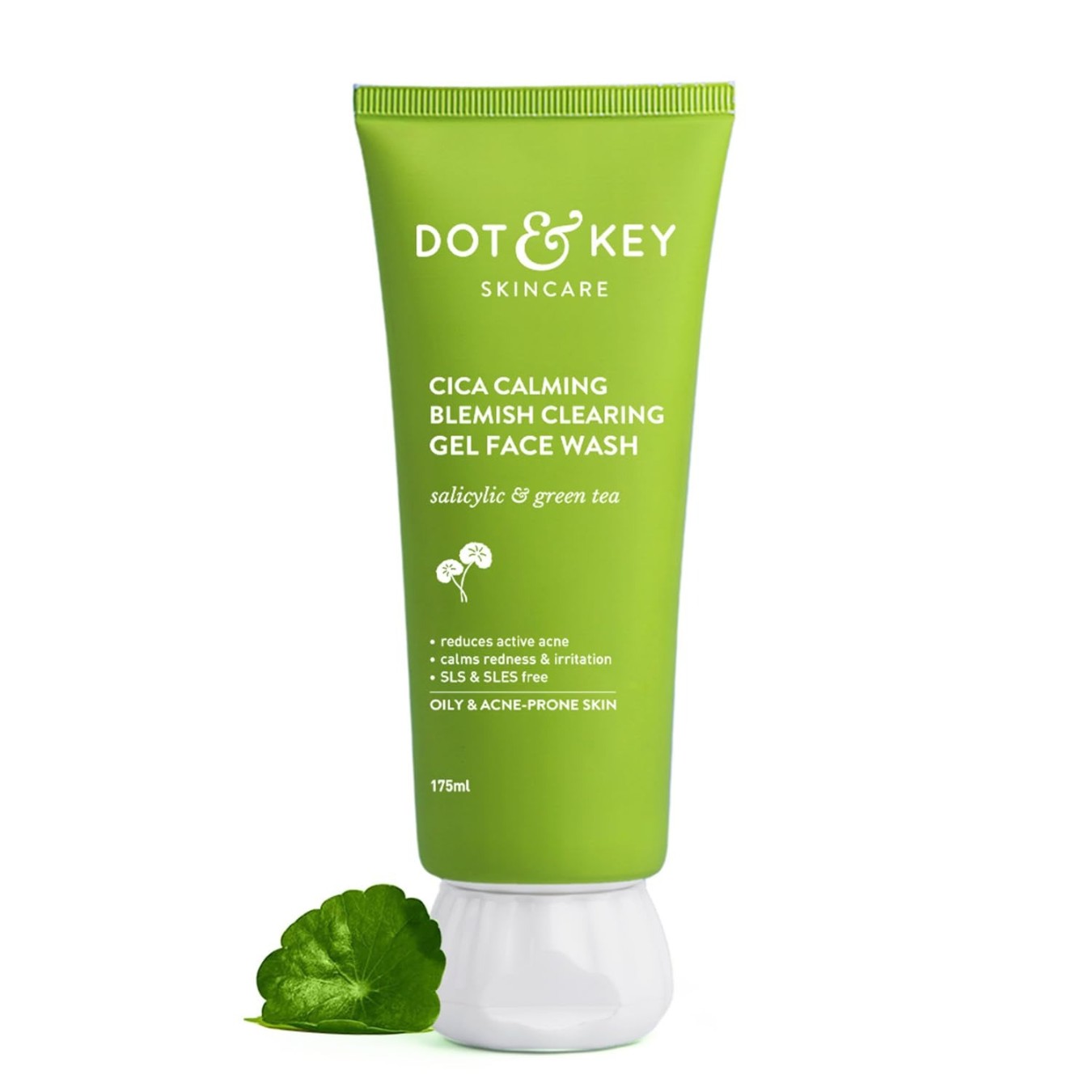 Dot & Key Face Wash CICA for Acne Prone Skin, 2% Salicylic Acid with ...